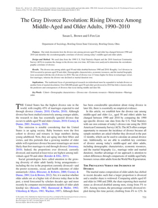 Gray Divorce | PDF