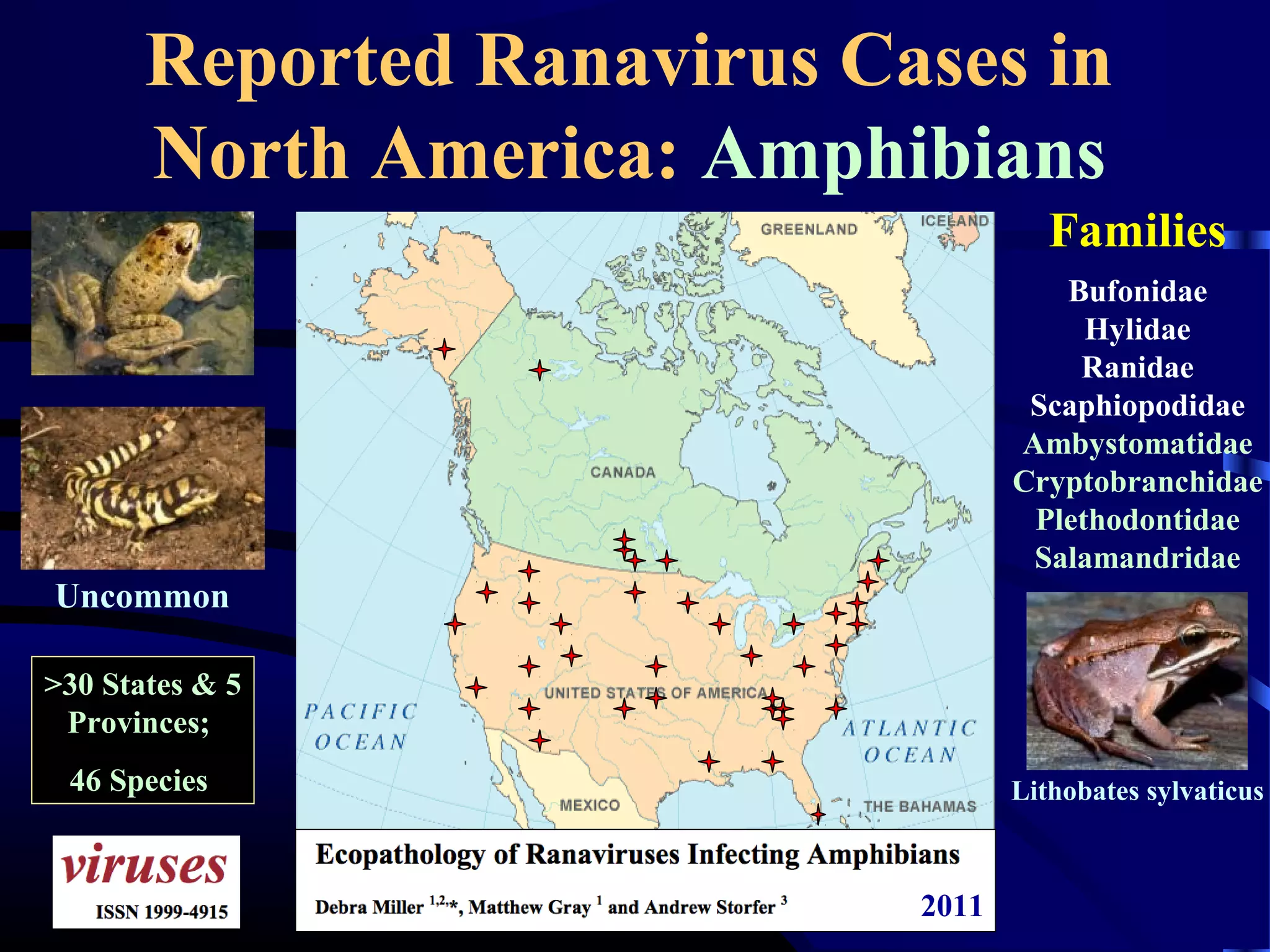 Ecology and Epidemiology of Ranaviruses | PPT