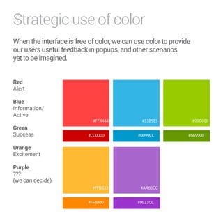 Gray is Beautiful - The Design Ethos of Android 4.4 KitKat | PDF