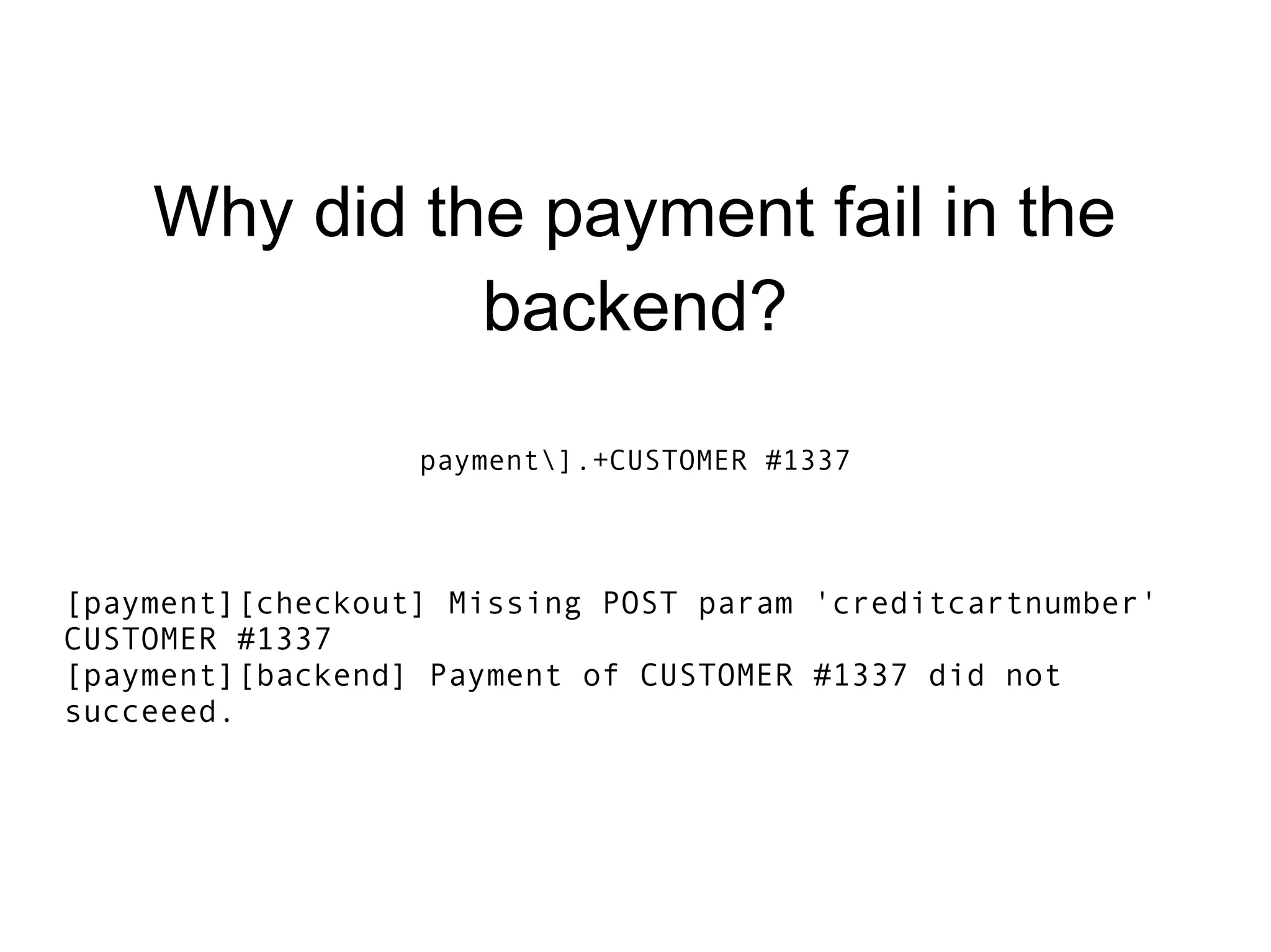 Graylog2 use cases for distributed web applications | ODP