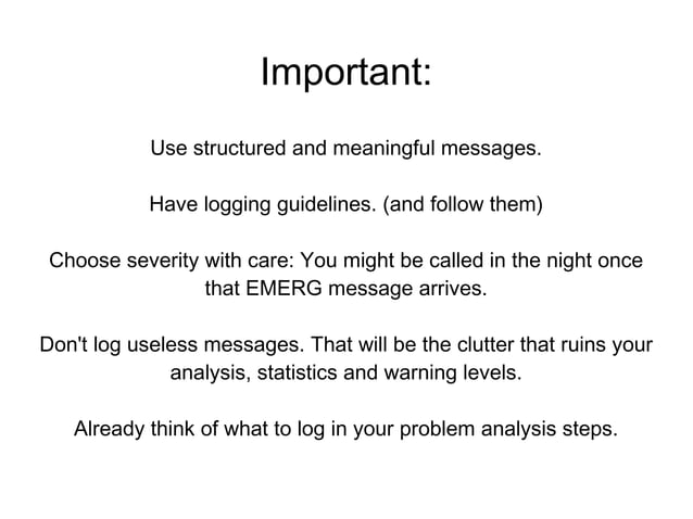 Graylog2 use cases for distributed web applications | ODP | Web ...