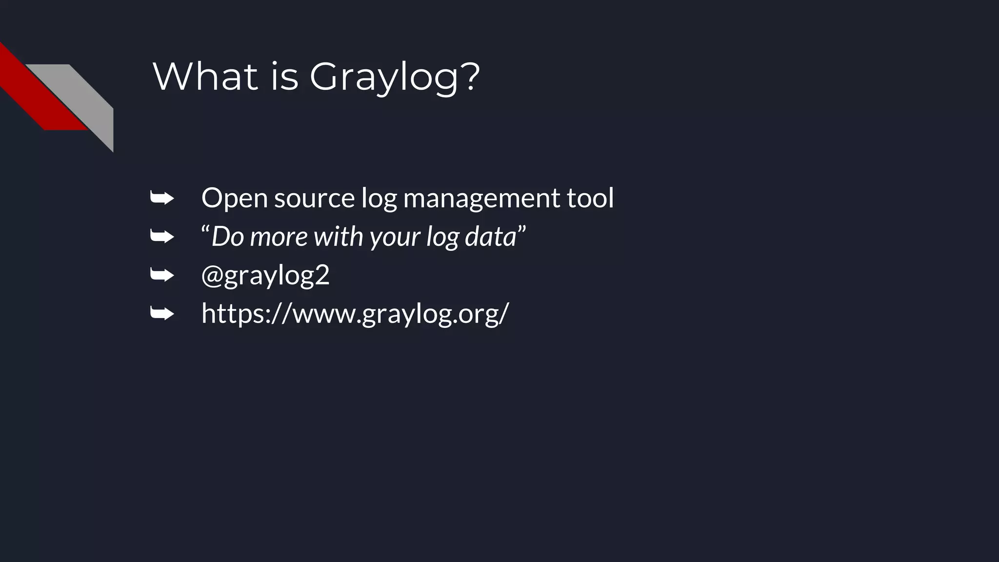 Graylog is the New Black | PDF