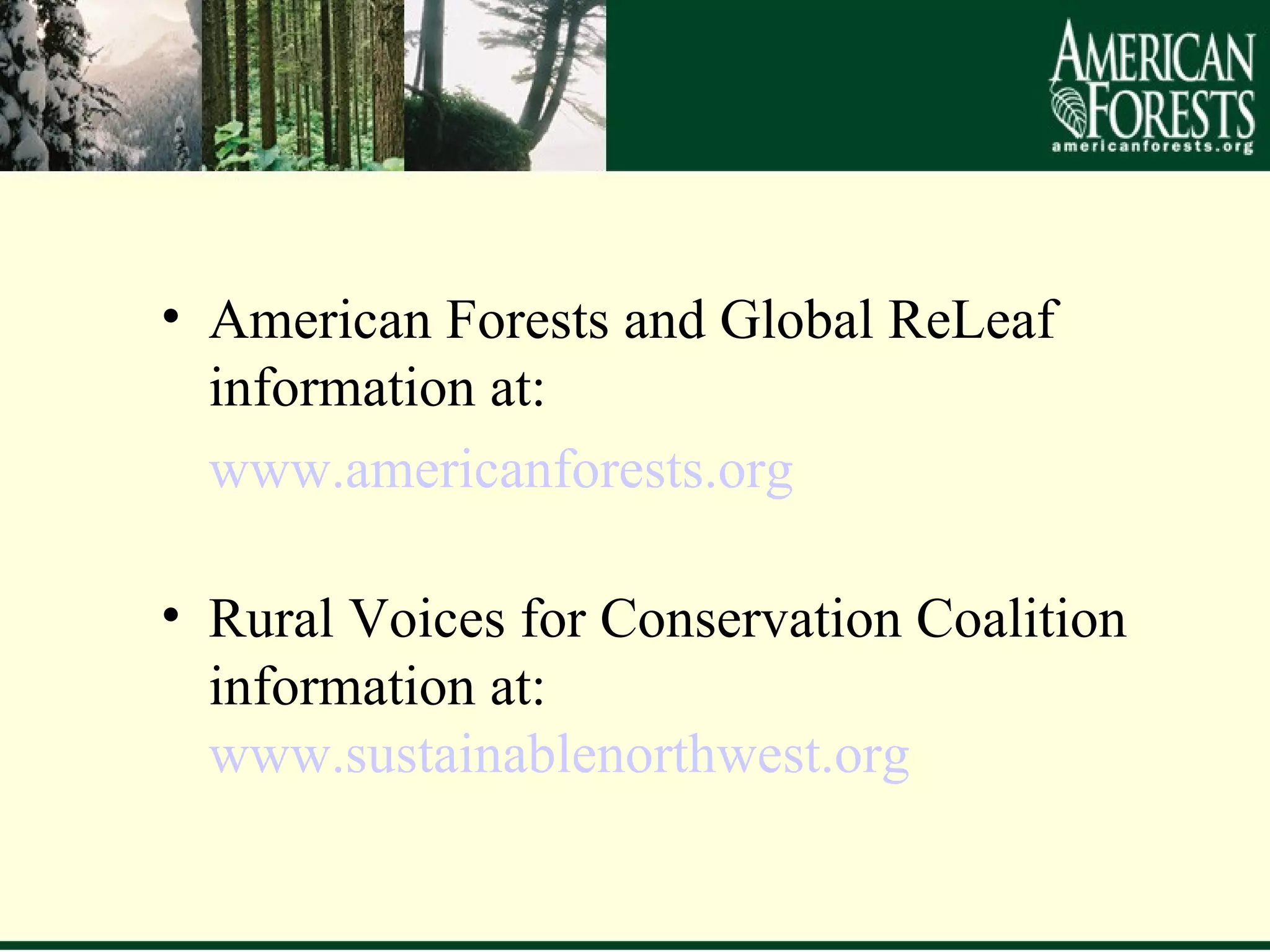 Advancing a Reforestation Project Under the CCAR | PPT