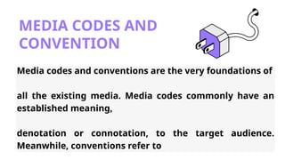 Media Language and Language of Media Lesson | PPTX