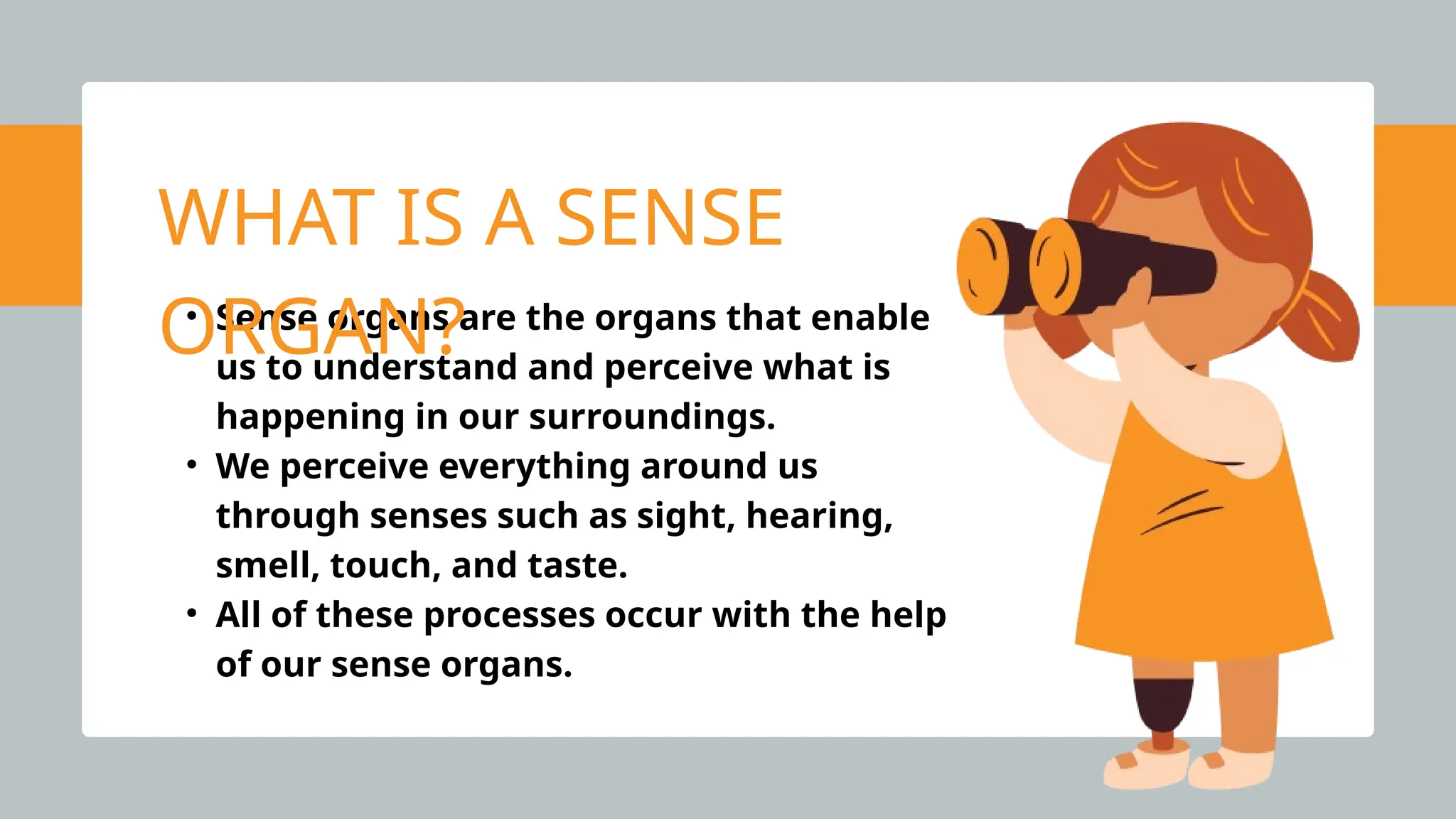 Sense organs. Eye, Ear, nose, skin and tongue | PPTX
