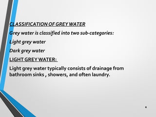 Gray water treatment | PPT