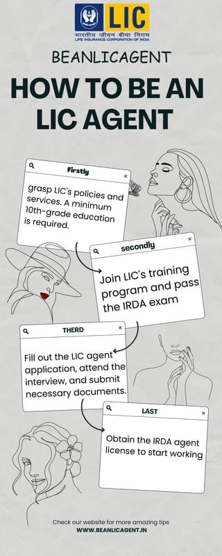 How to Be an LIC Agent | PDF