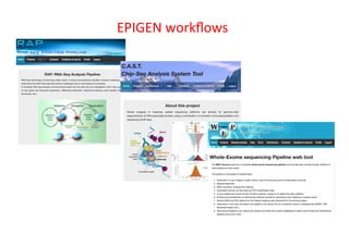 Graziano Pesole - il progetto EPIGEN | PPT