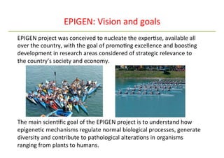 Graziano Pesole - il progetto EPIGEN | PPT
