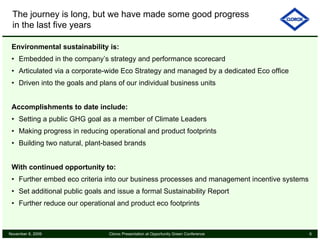 Going Green: Learning as We Go by Beth Springer | PPT