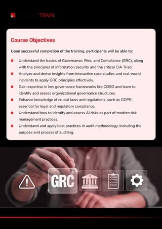 Comprehensive Governance, Risk, and Compliance (GRC) Training with AI ...