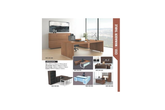 modular furniture brochure | PPT