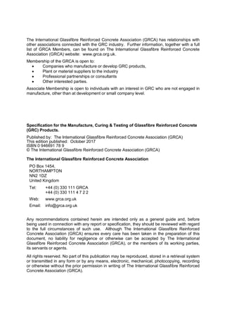 Grca specification | PDF