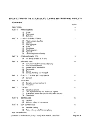 Grca specification | PDF