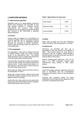 Grca specification | PDF