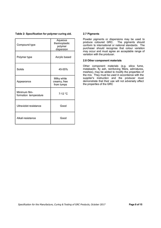 Grca specification | PDF