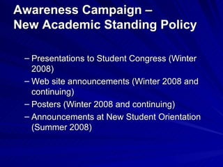 GRCC Academic Standing | PPT