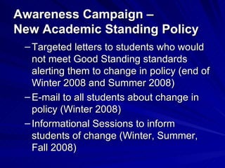 GRCC Academic Standing | PPT
