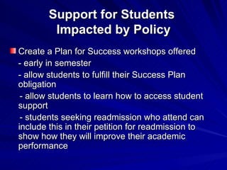 GRCC Academic Standing | PPT