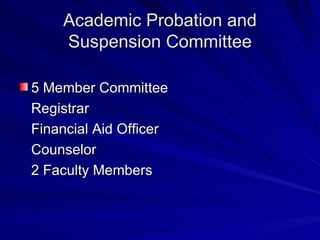 GRCC Academic Standing | PPT