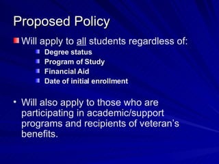 GRCC Academic Standing | PPT