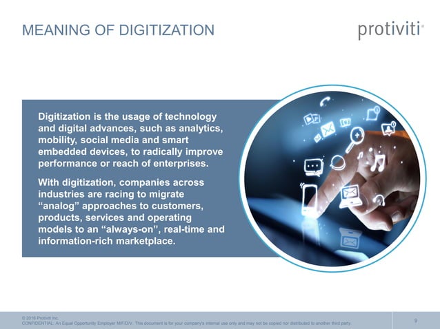Digitization - What Does This Mean to Internal Audit? | PDF