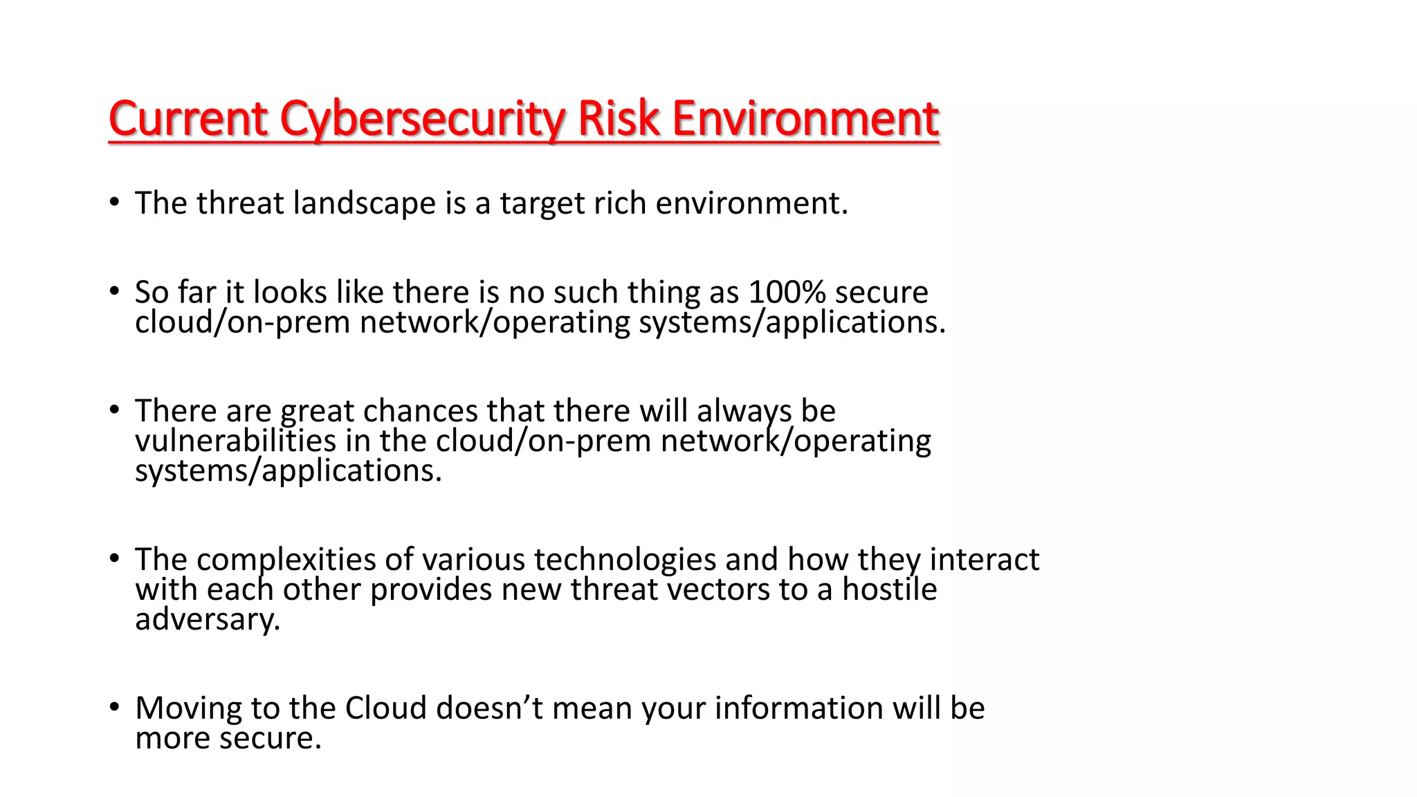 GRC Dynamics in Securing Cloud | PPT