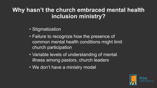 Why Church is Difficult for Families Affected by Mental Illness | PPTX