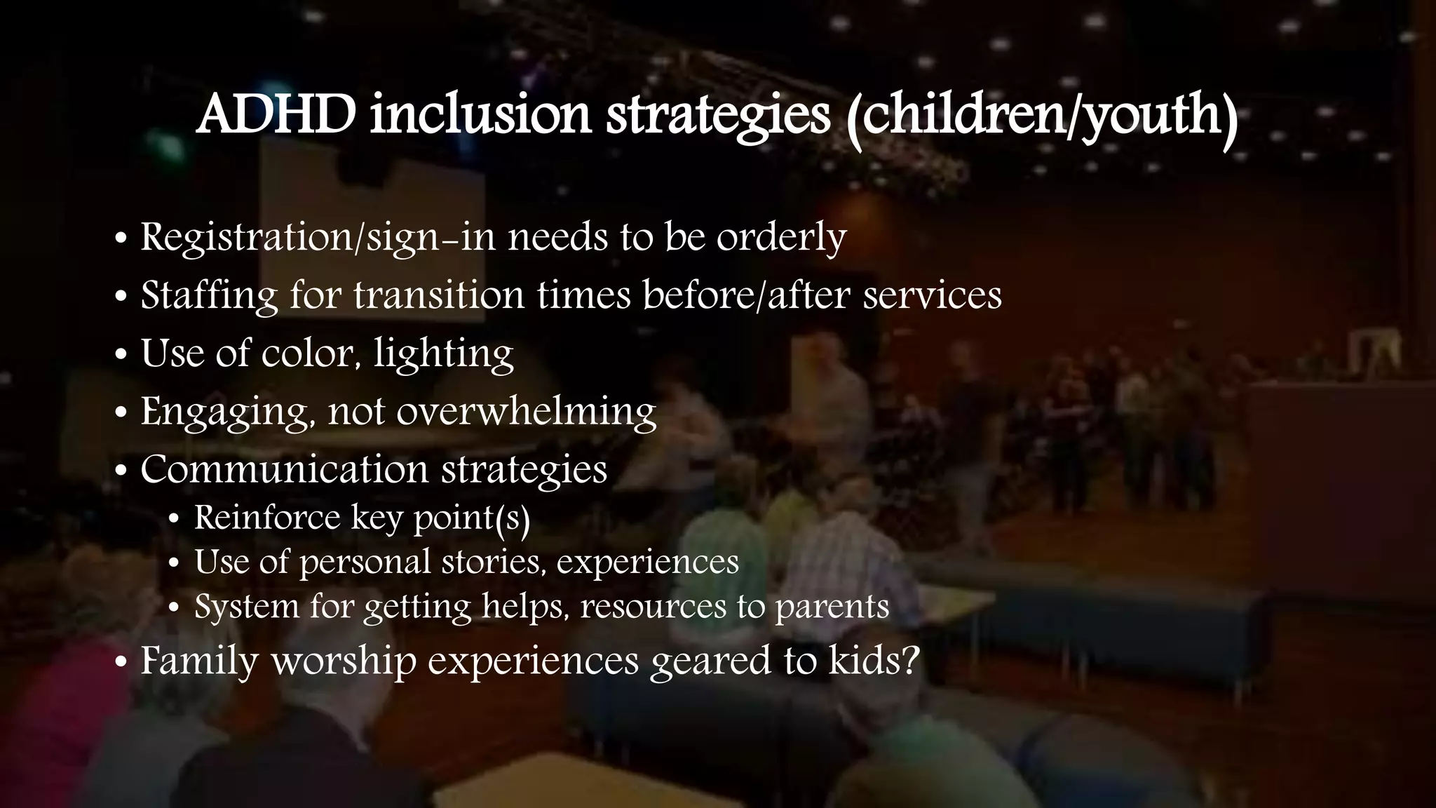 The Many Impacts of ADHD Upon Spiritual Development | PPTX