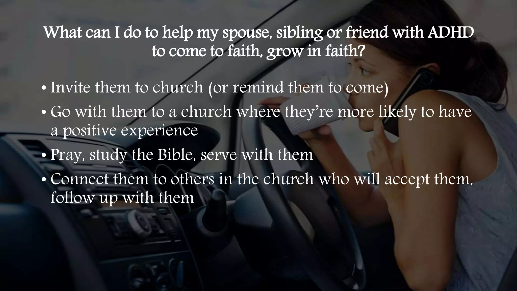 The Many Impacts of ADHD Upon Spiritual Development | PPTX