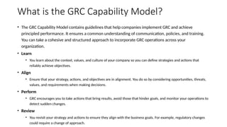GRC FrameworkLecture for Students First Exposure | PPTX
