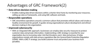 GRC FrameworkLecture for Students First Exposure | PPTX