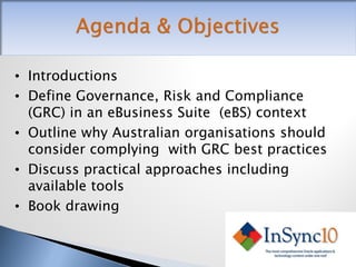 GRC in Australia slides | PPT