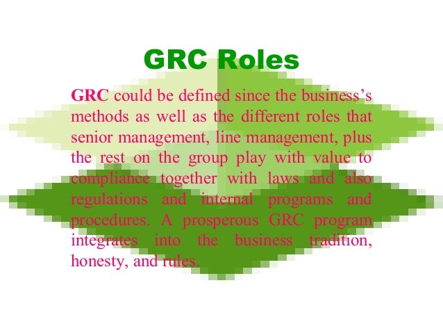 GRC Framework