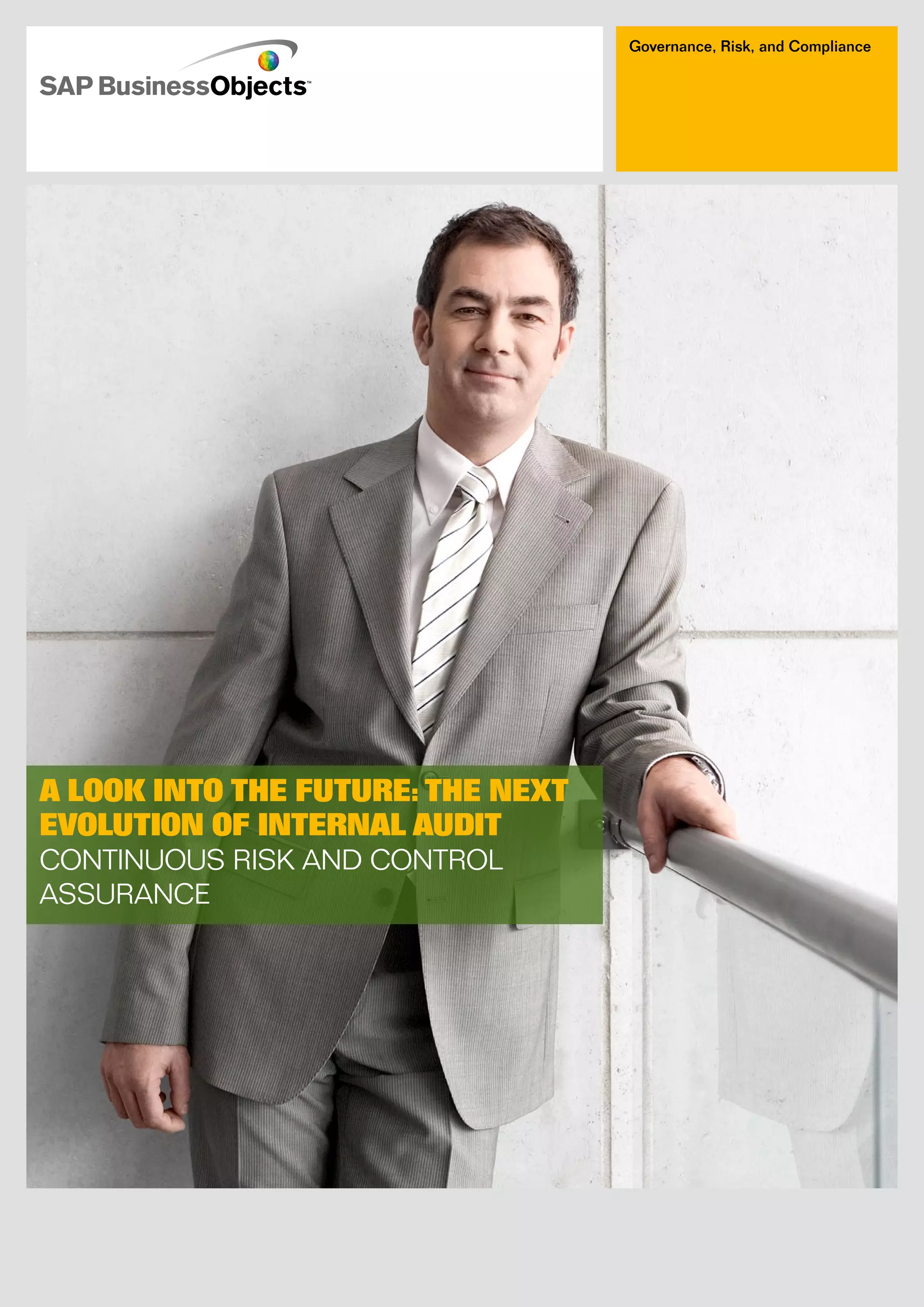 Grc sap next evaluation of internal audit | PDF