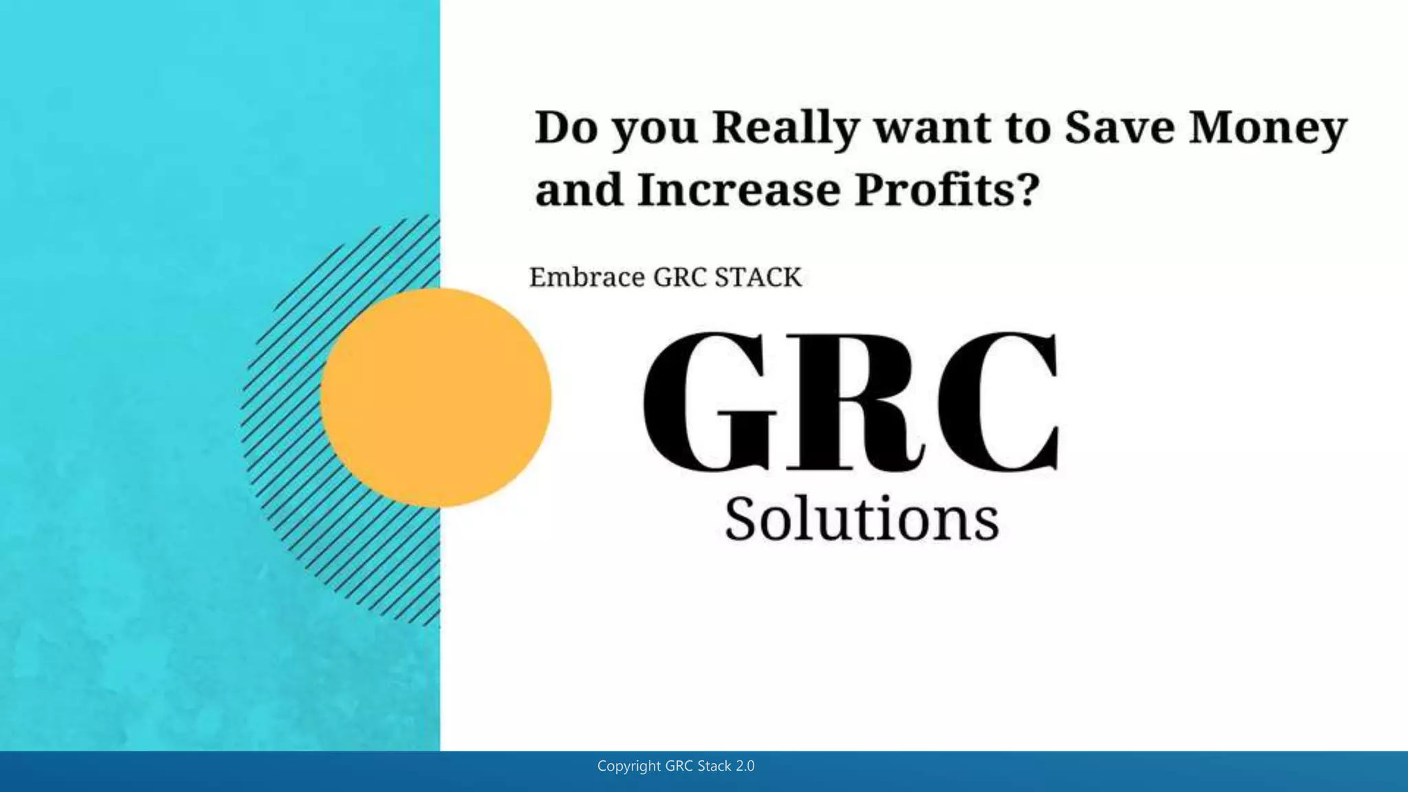 GRC software for governance, risk & compliance solution | GRC STACK | PPTX | Business | Business ...
