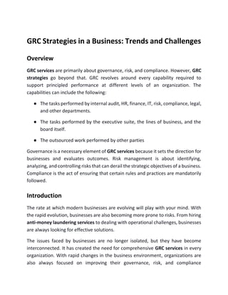 GRC Strategies in a Business_ Trends and Challenges.pdf