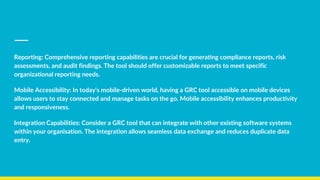 GRC tools | PPTX