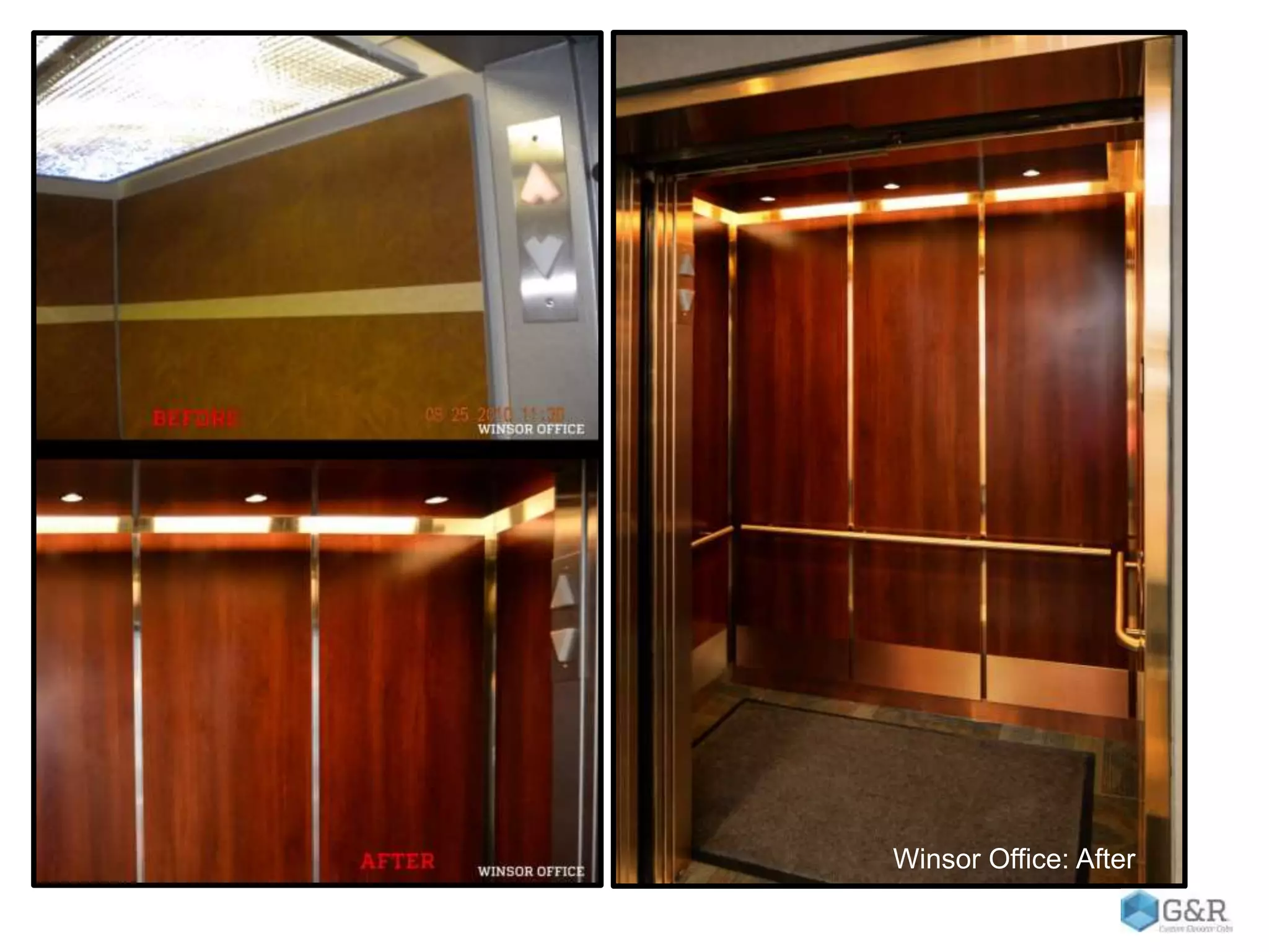G and R Custom Elevator Cabs: New Elevator Cab Shells vs. Existing | PPTX