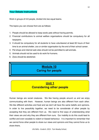 Grd 6-life-skills-t3-2016-edit-gm-edit-gm-wp(1) | PDF
