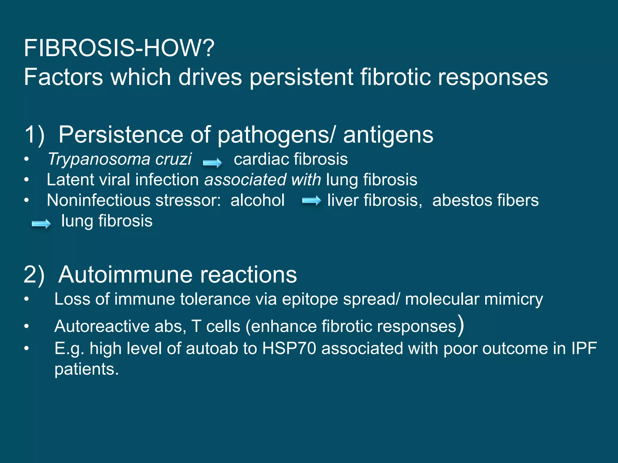 Fibrosis- Why and How? | PPTX