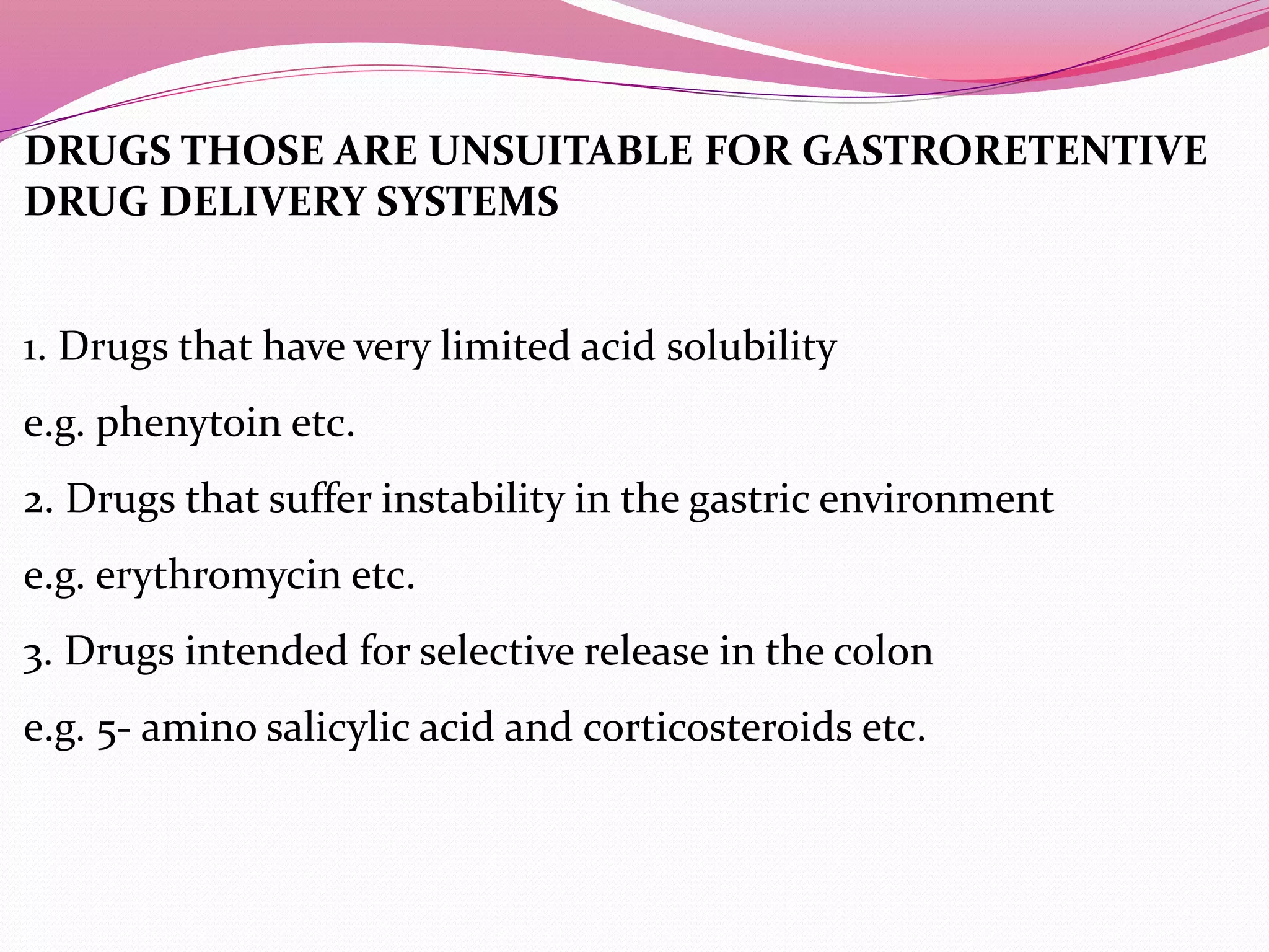 Gastroretentive Drug Delivery System | PPTX