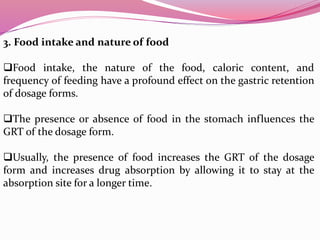 Gastroretentive Drug Delivery System | PPTX