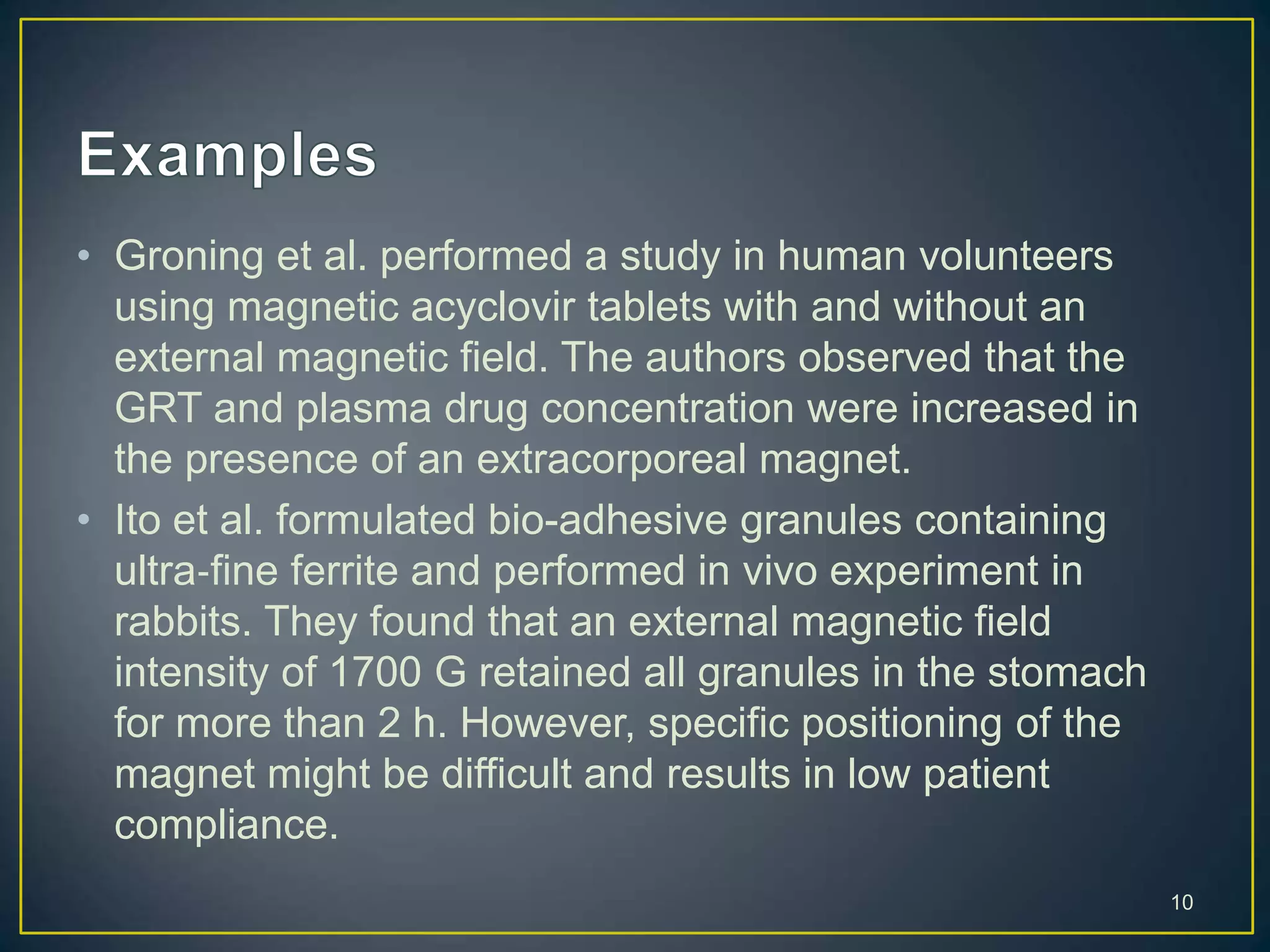 evaluation of gastro retentive drug delivery system (GRDDS) | PPT