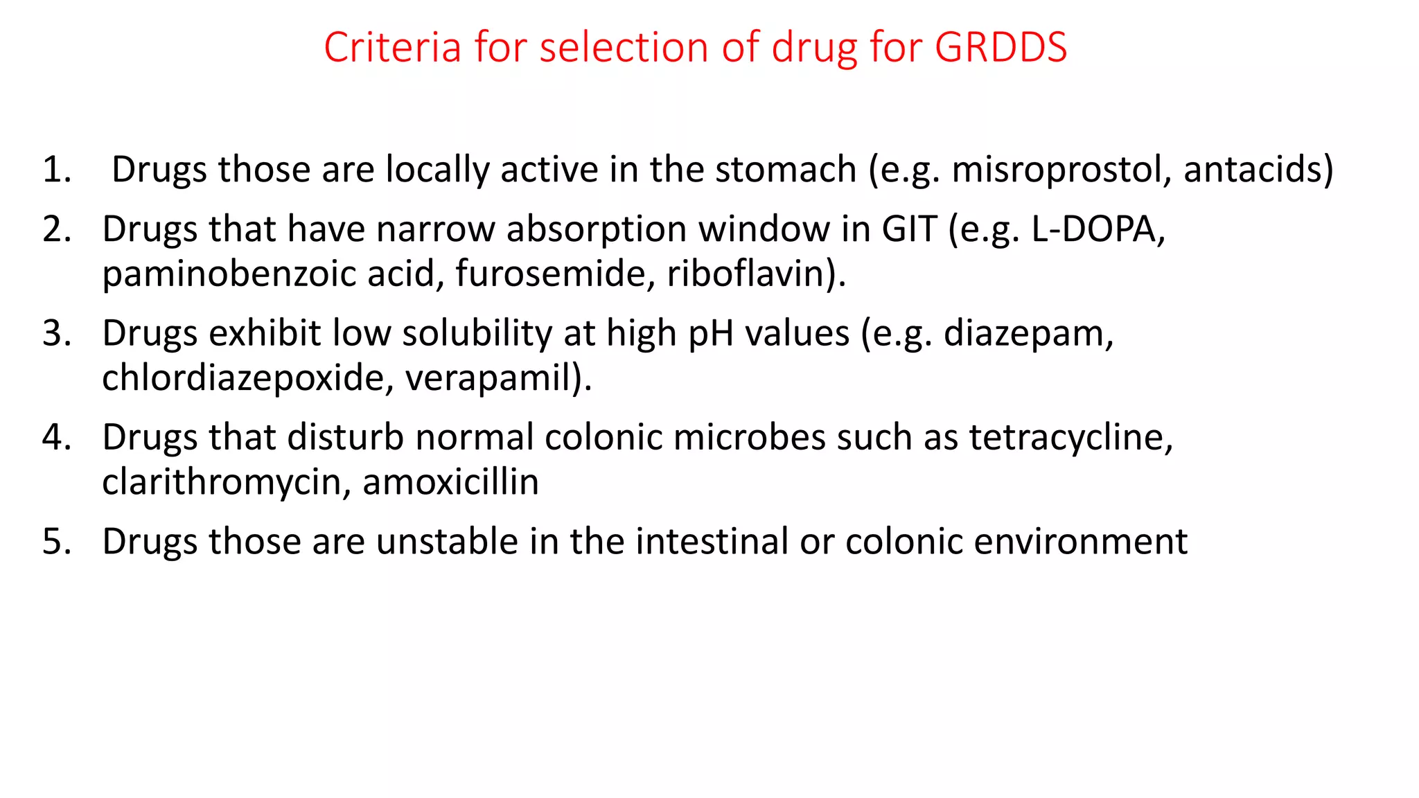 Gastroretentive Drug Delivery system | PDF | Digestive Disorders ...