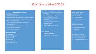 Gastroretentive Drug Delivery system | PDF | Digestive Disorders ...
