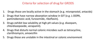Gastroretentive Drug Delivery system | PDF | Digestive Disorders ...