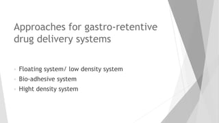 Gastro-retentive drug delivery system.pptx