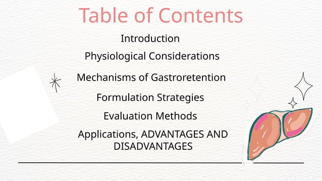 Gastro retentive drug delivery system (GRDDS) | PPTX | Digestive ...