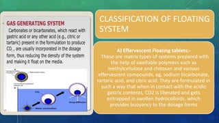 Gastro retentive drug delivery system | PPTX
